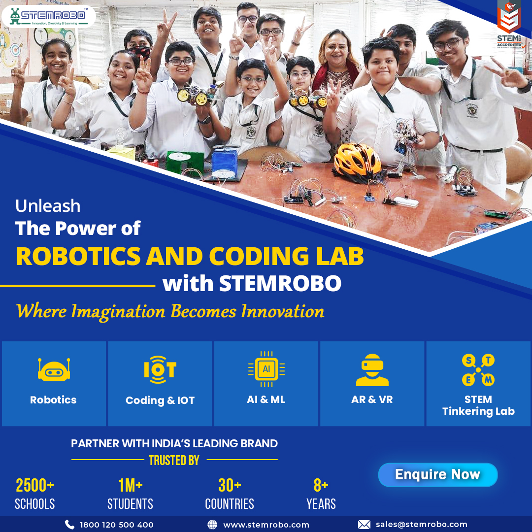 HOW TO SETUP ROBOTICS AND CODING LAB FOR SCHOOL - STEMROBO EdTech Company